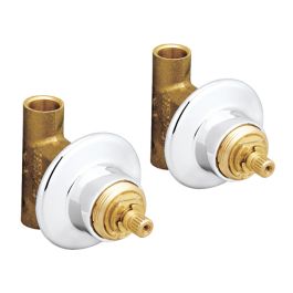 Juego valvulas empotrar para regadera compresión soldar CR